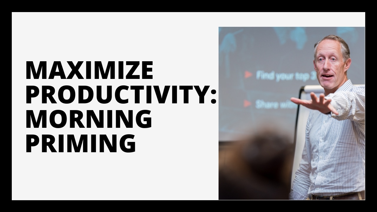 Morning Priming: How to Multiply Your Productivity with a Winning ...
